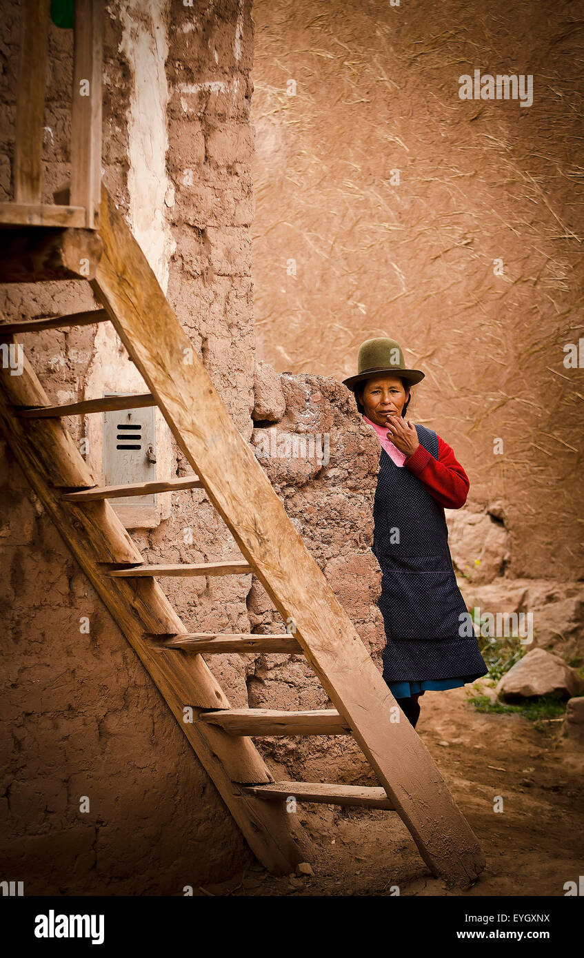 Mature peruvian hi-res stock photography and images - Alamy