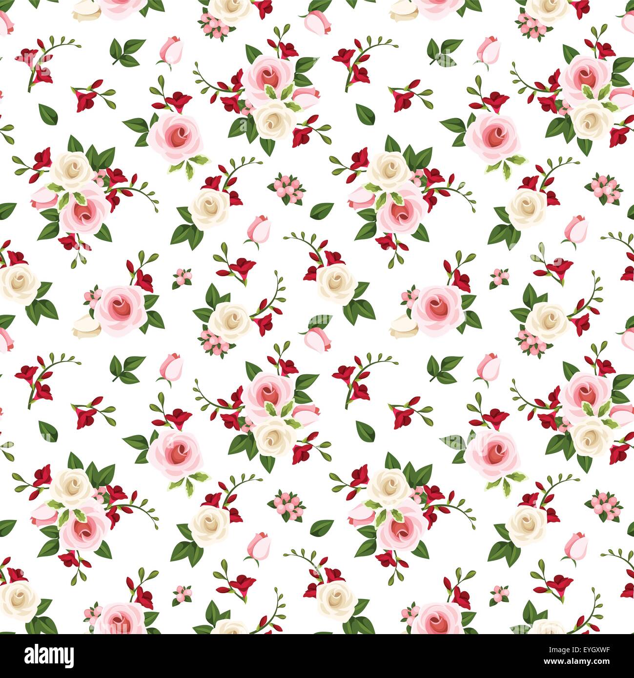 English flowers wallpaper pattern hi-res stock photography and images ...