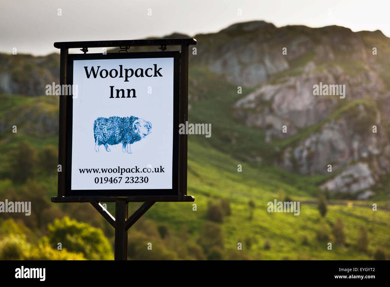 Woolpack inn eskdale england hi-res stock photography and images - Alamy