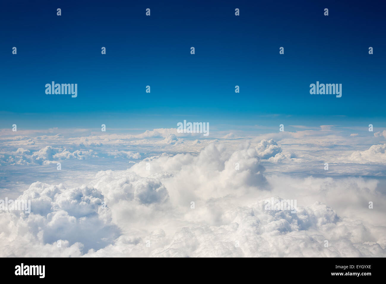 Sky clouds background. Top view and a side Stock Photo - Alamy