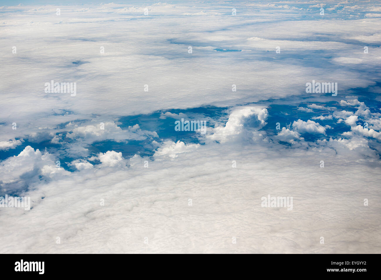 Sky clouds background. View from above Stock Photo - Alamy