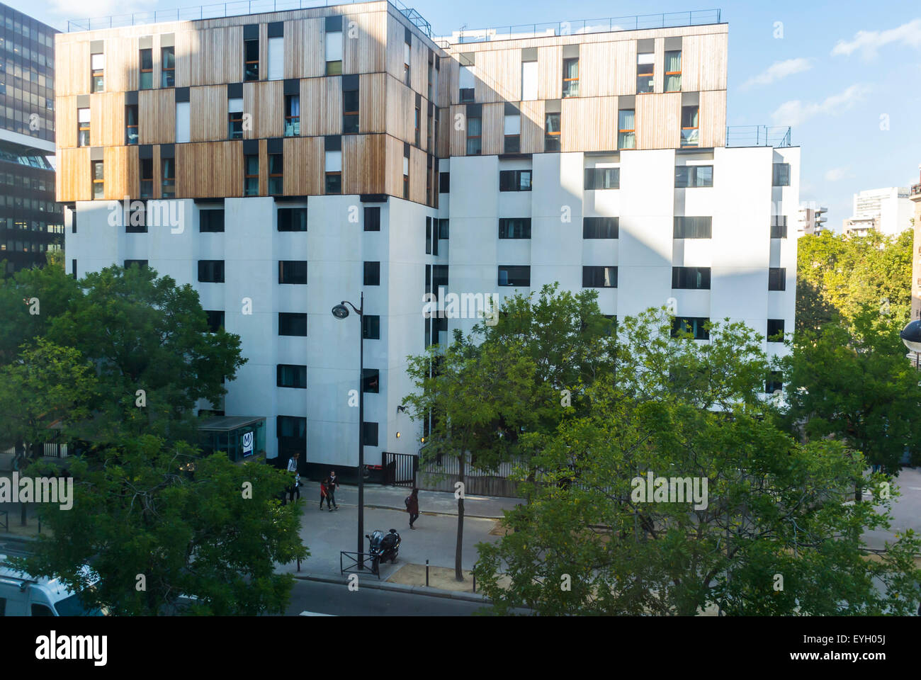 Paris, France, Rehabilitation of Immigrant Public Housing Project, HLM ...