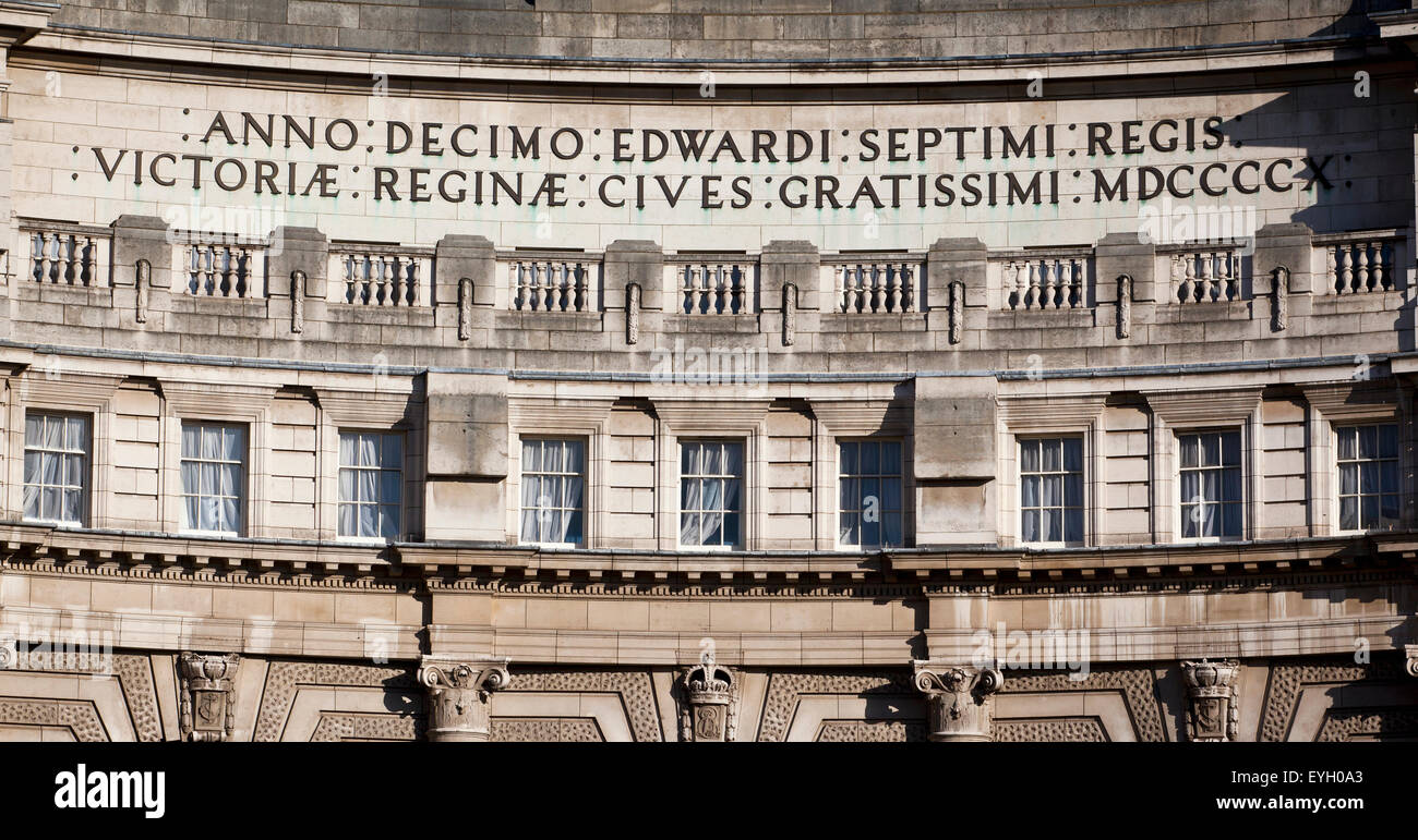 Admiralty Arch, Mall; London, England, Uk Stock Photo - Alamy