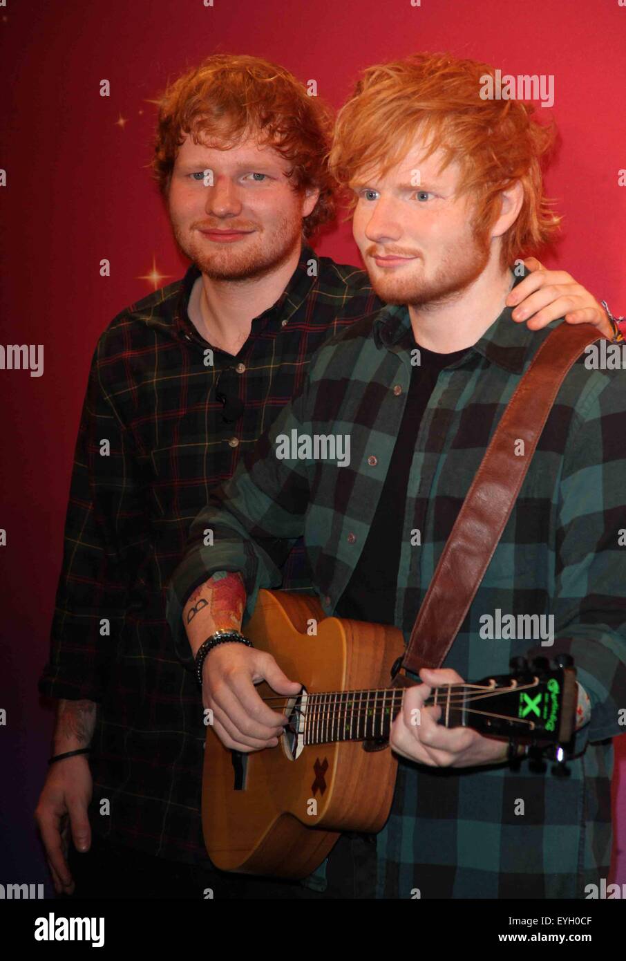 Wax figure ed sheeran hi-res stock photography and images - Alamy