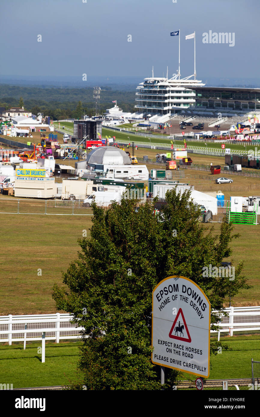 Epsom downs london hi-res stock photography and images - Alamy