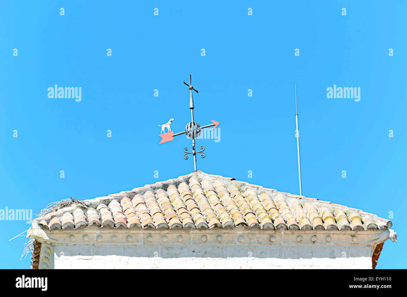 Lightning rod points hi-res stock photography and images - Alamy