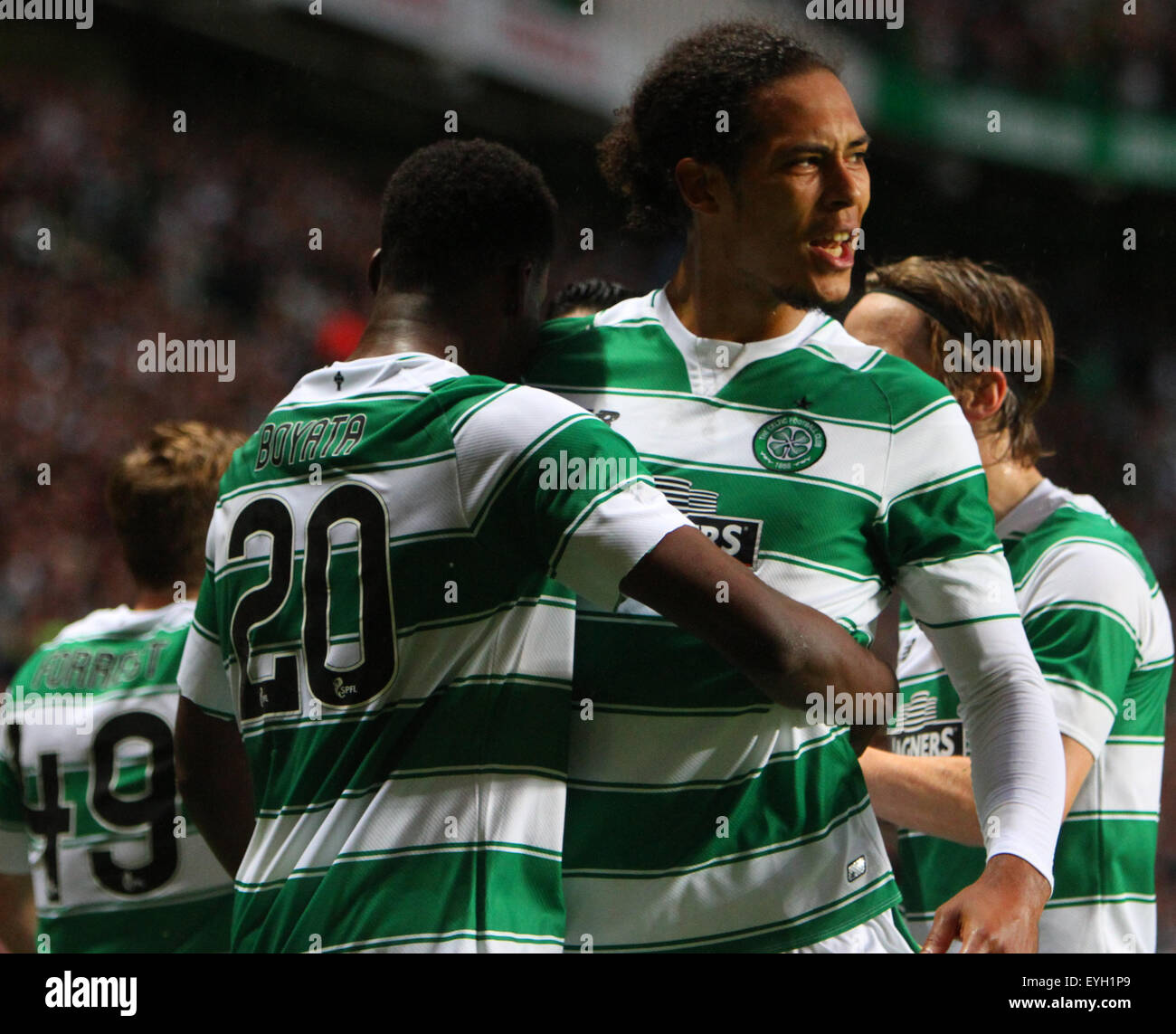 Glasgow, Scotland. 29th July, 2015. Champions League Third Qualifying ...