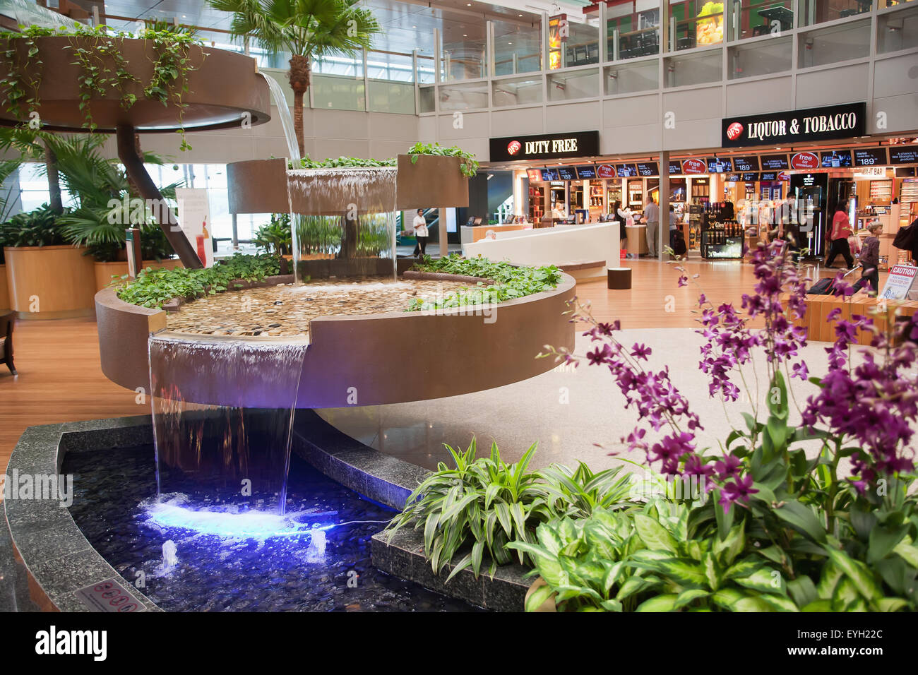 Interior Of Building; Singapore Stock Photo - Alamy