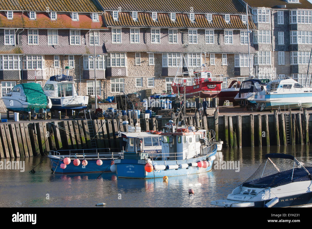 West Bay Harbor; Jurassic Coast, Dorset, England, Uk Stock Photo - Alamy