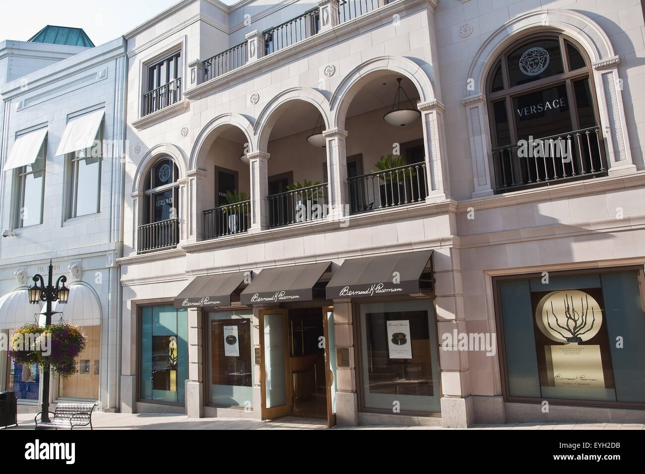 Street View With Store; California, Usa Stock Photo - Alamy