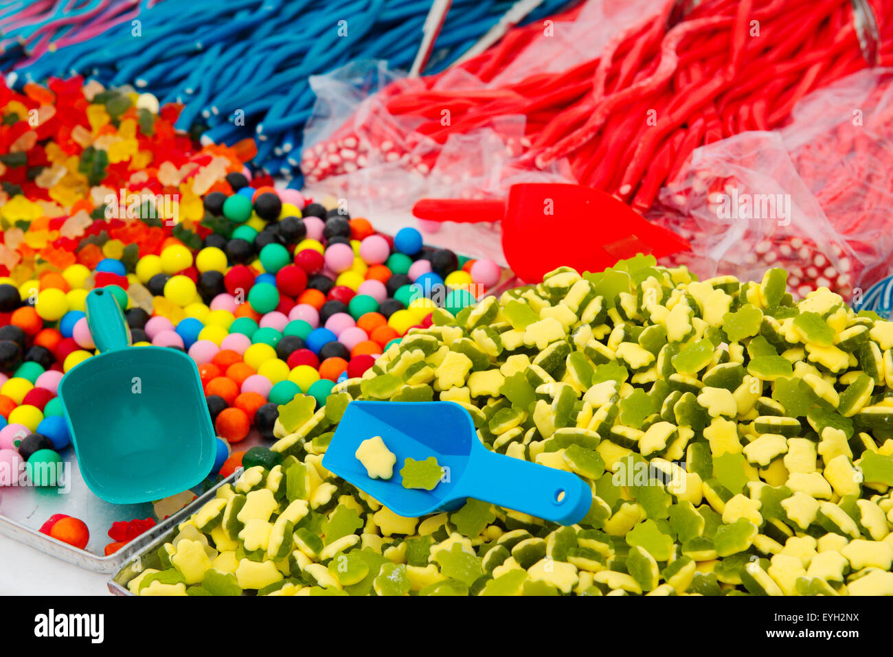 Variety of sweets hi-res stock photography and images - Alamy