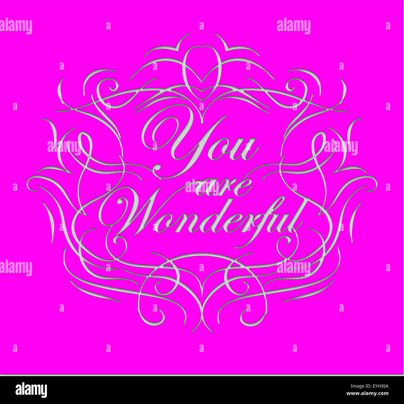 Inspirational motivating quote in Stock Vector Images - Alamy