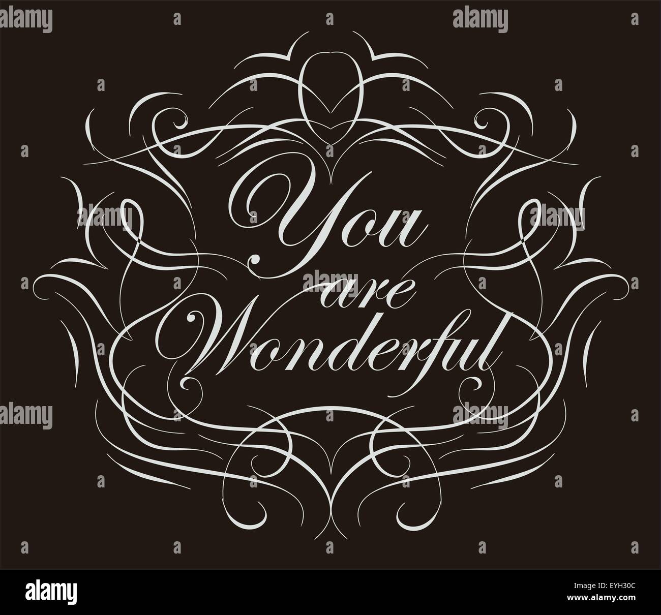 Inspirational and encouraging quote design Stock Vector Image & Art - Alamy