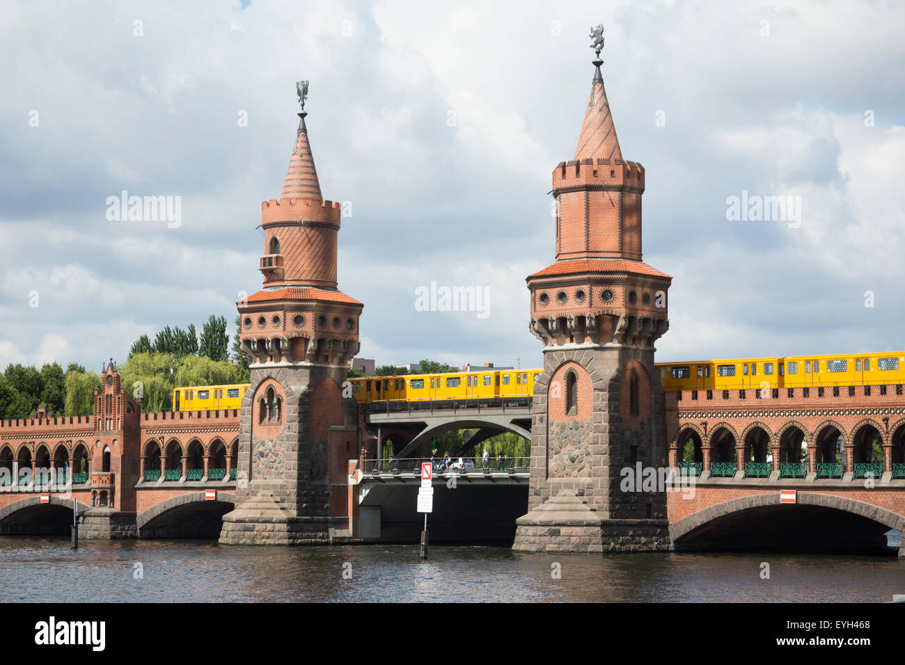 Oberbaumbruecke, Berlin, Germany Stock Photo - Alamy