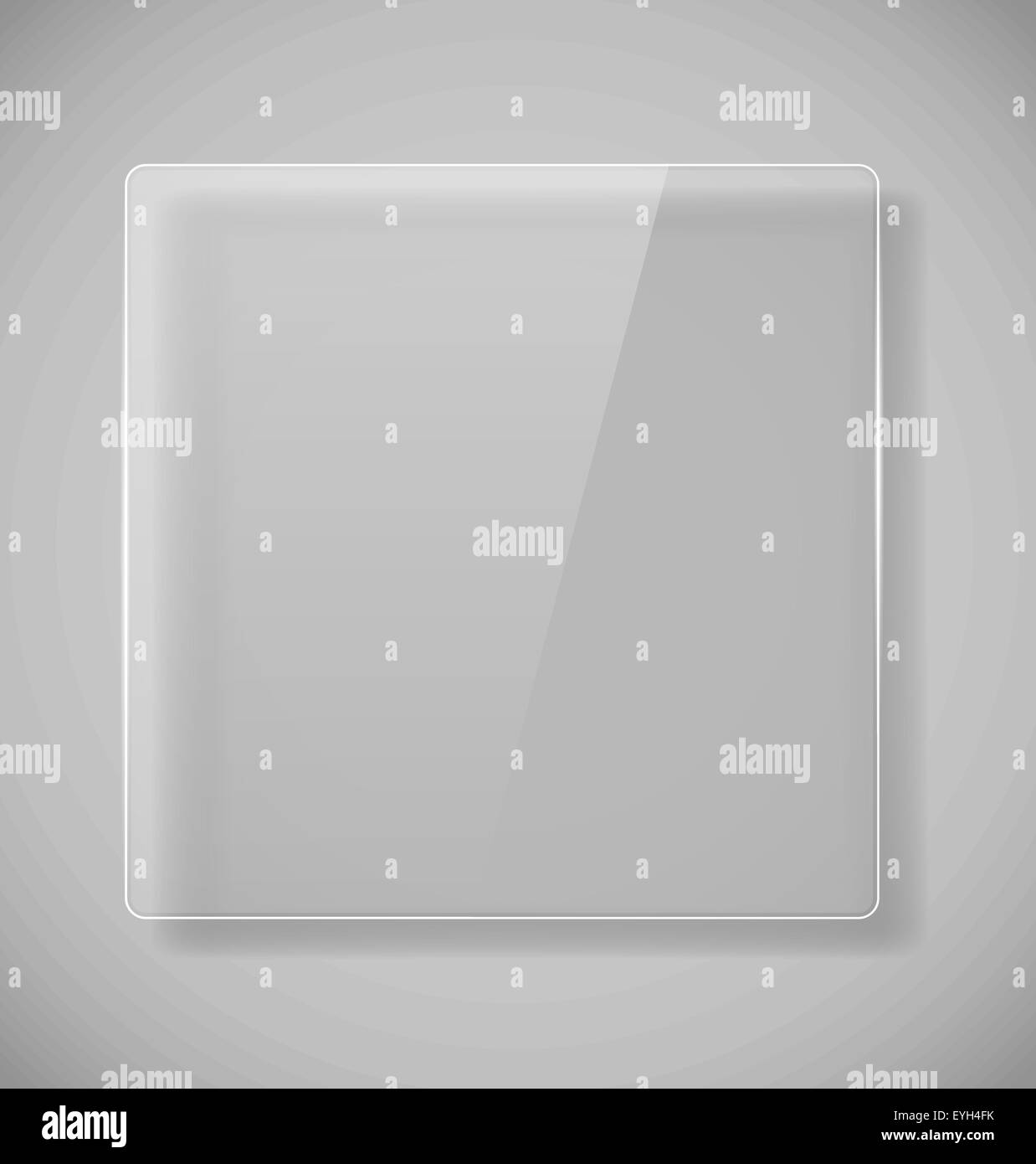 Realistic Glass Frames. Vector Illustration Stock Vector Image & Art ...