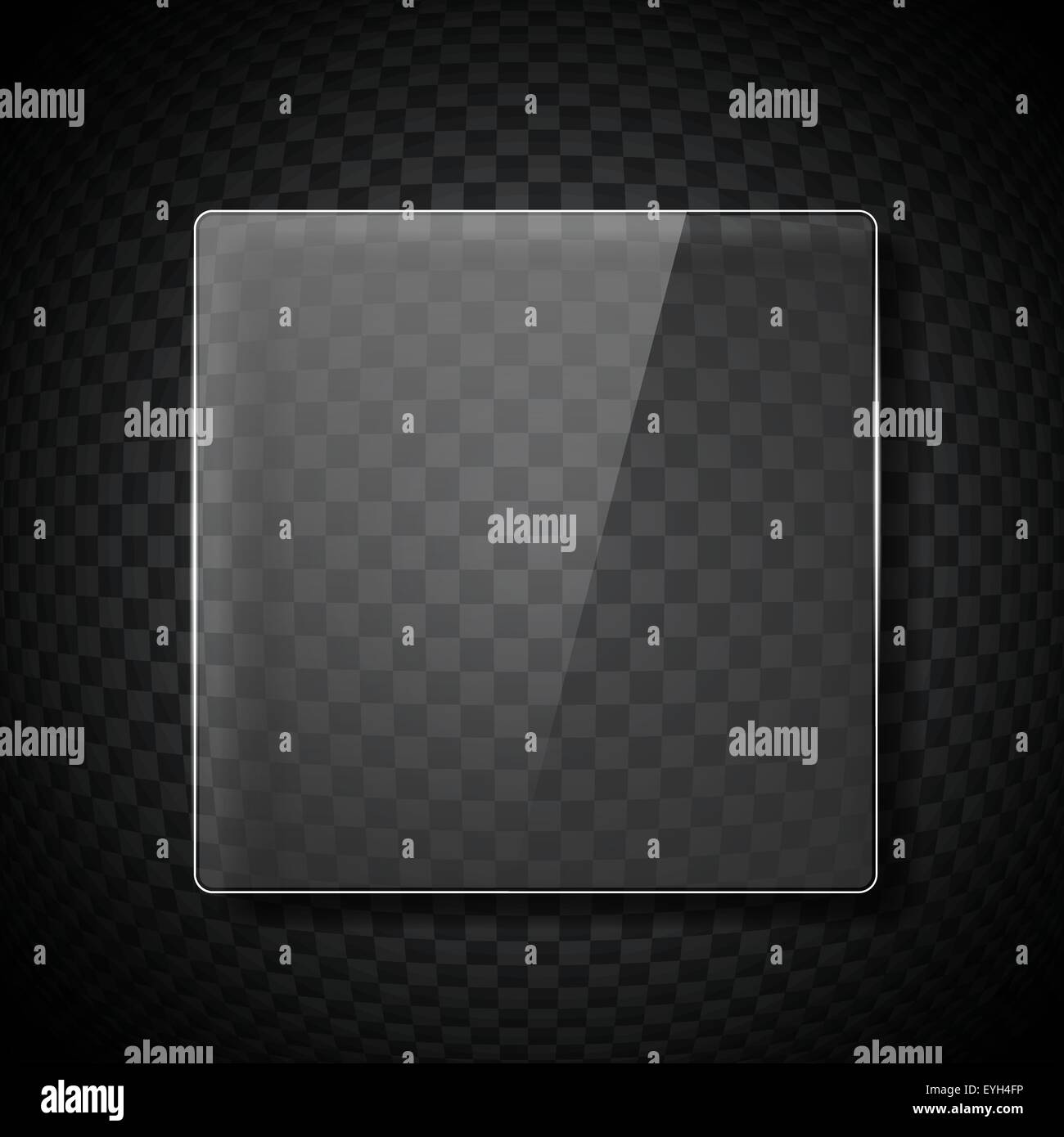 Realistic Glass Frames. Vector Illustration Stock Vector Image & Art ...