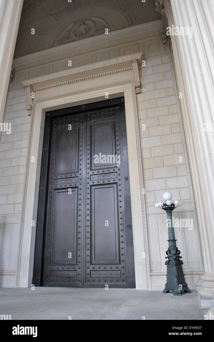 Door of Archives Stock Photo - Alamy