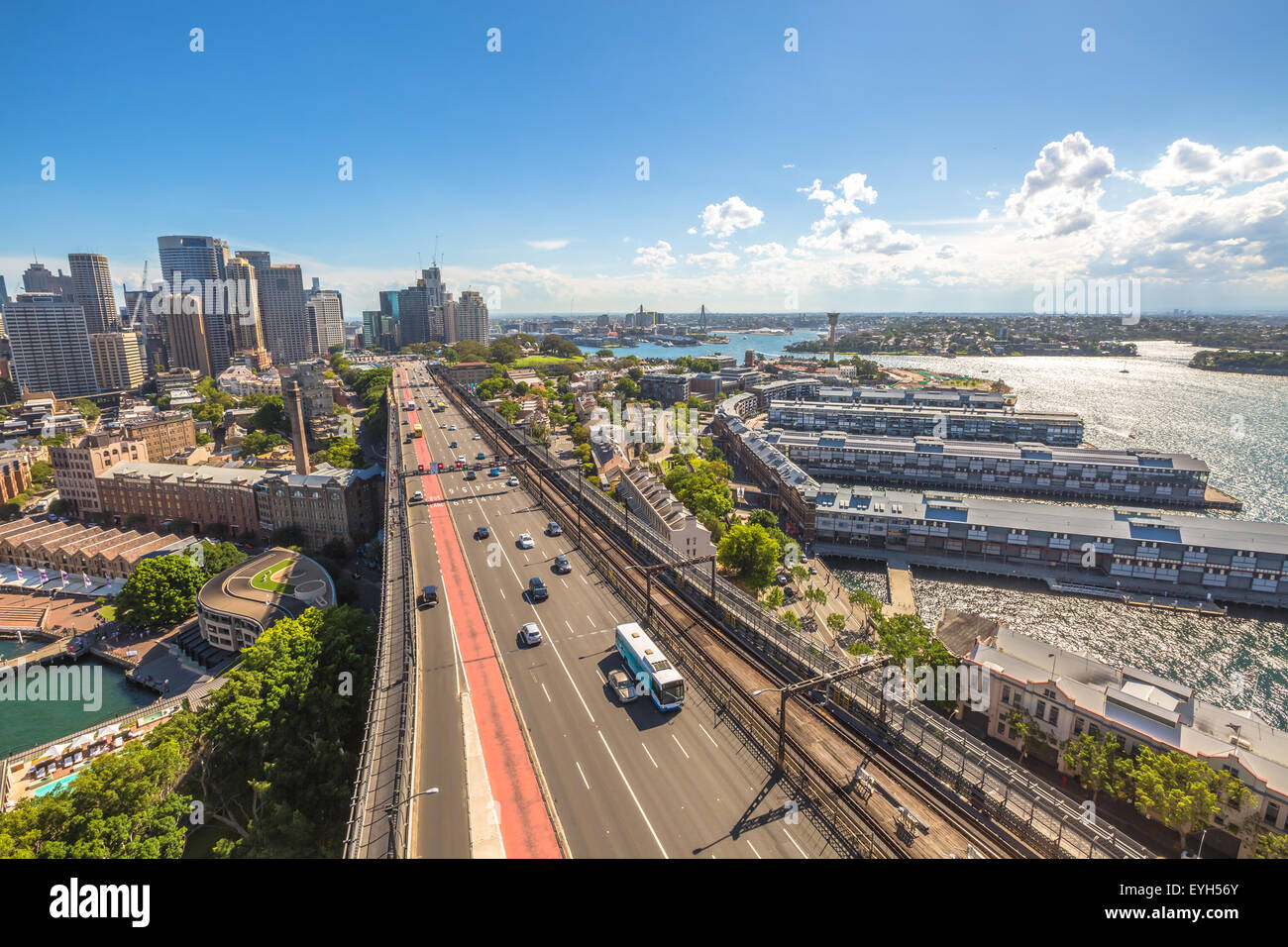 Sydney harbour bridge lookout pylon hi-res stock photography and images ...