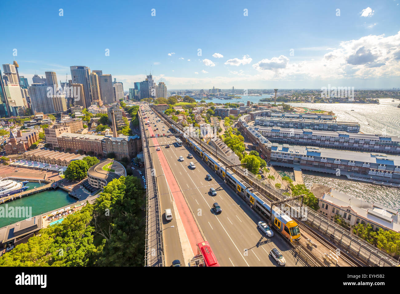 Sydney harbour bridge lookout pylon hi-res stock photography and images ...