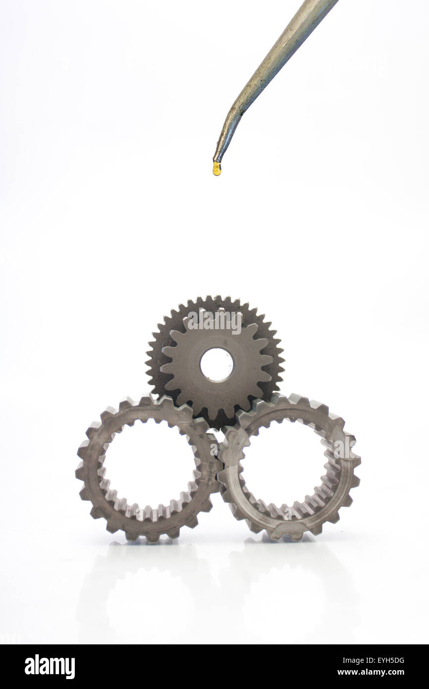 Lubricating gears hi-res stock photography and images - Alamy