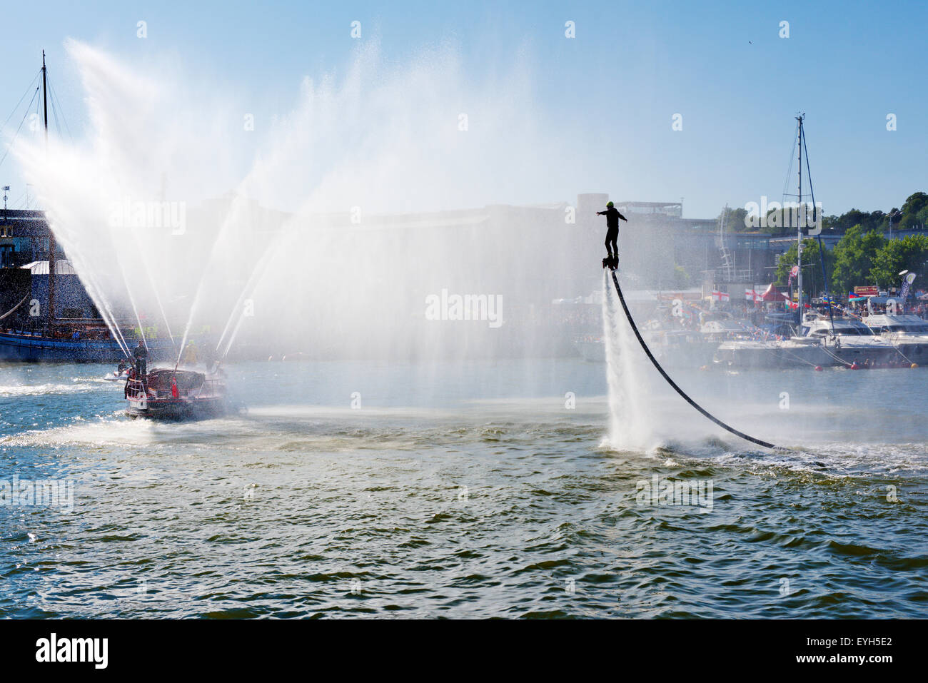 Pyronaut fire boat hi-res stock photography and images - Alamy