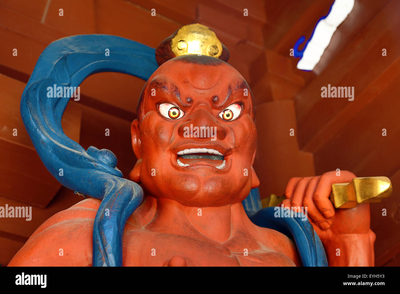 Deva King Guardian at the Kotokuin Temple in Kamakura near Tokyo, Japan ...