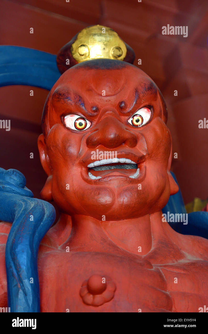 Deva King Guardian at the Kotokuin Temple in Kamakura near Tokyo, Japan ...