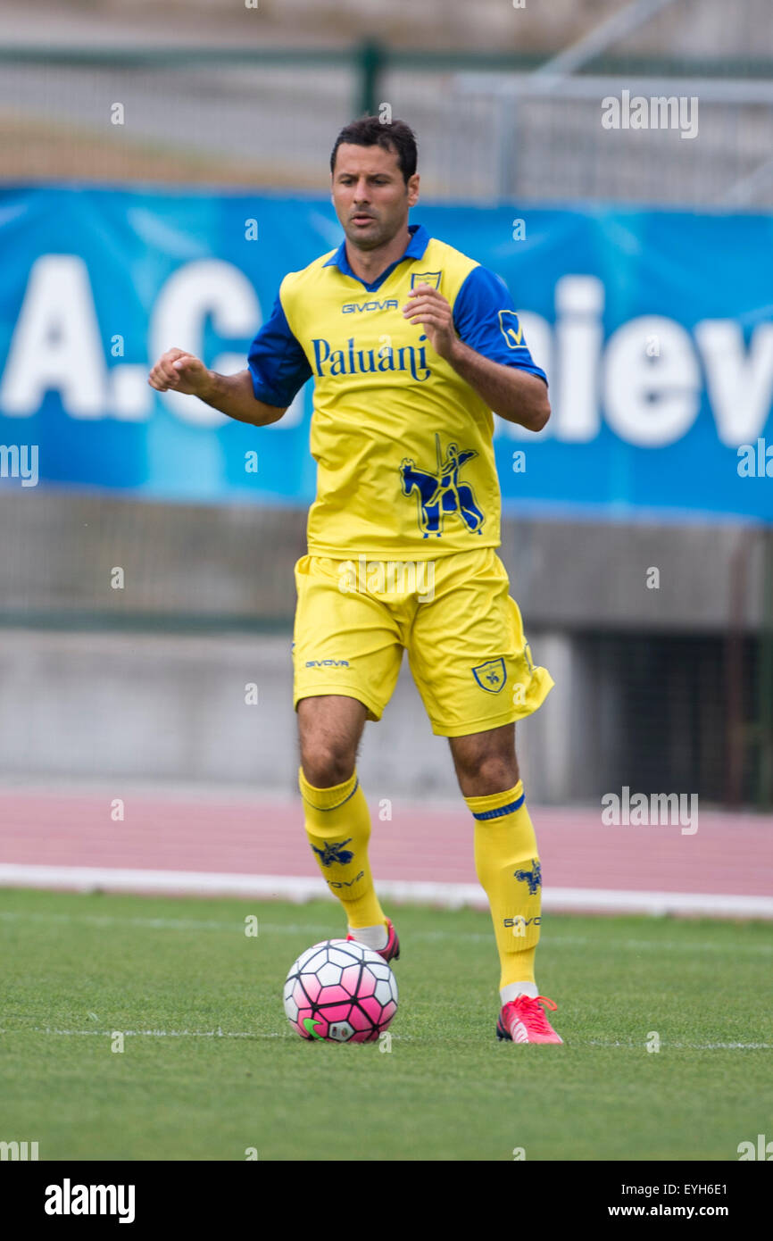Rovereto, Italy. 24th July, 2015. Massimo Gobbi (Chievo) Football ...