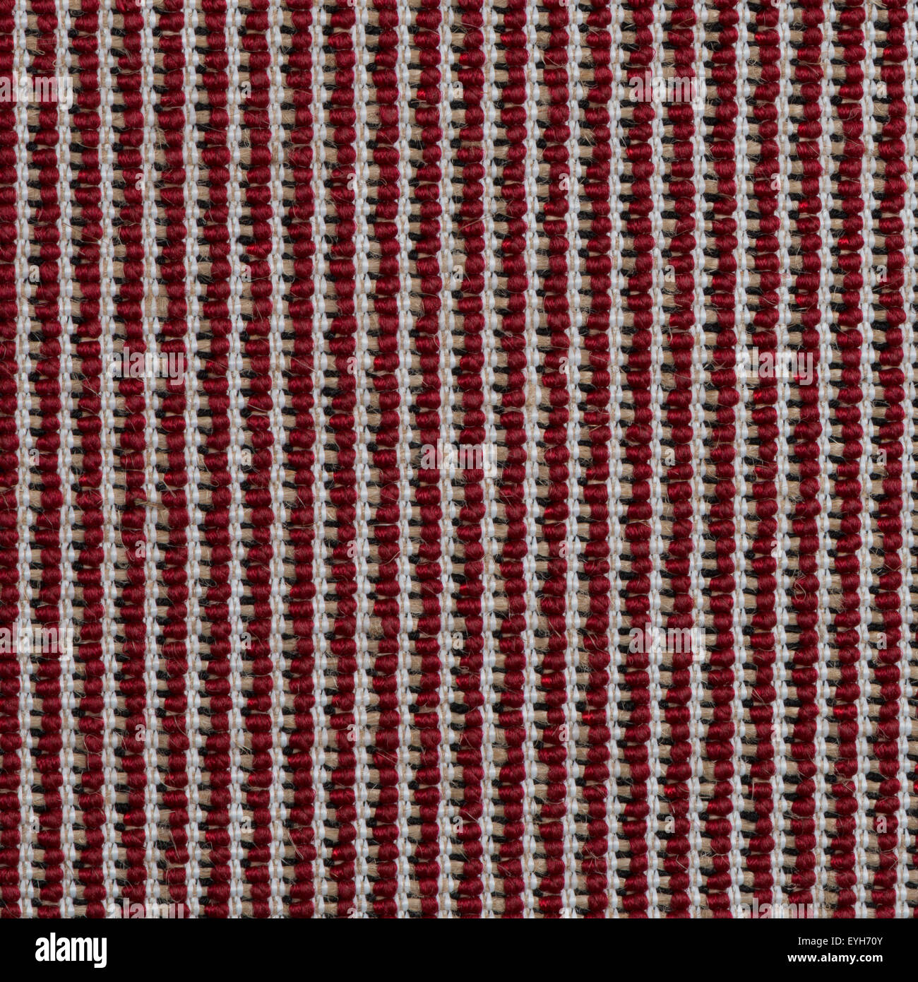 Closeup detail of red fabric texture background Stock Photo - Alamy