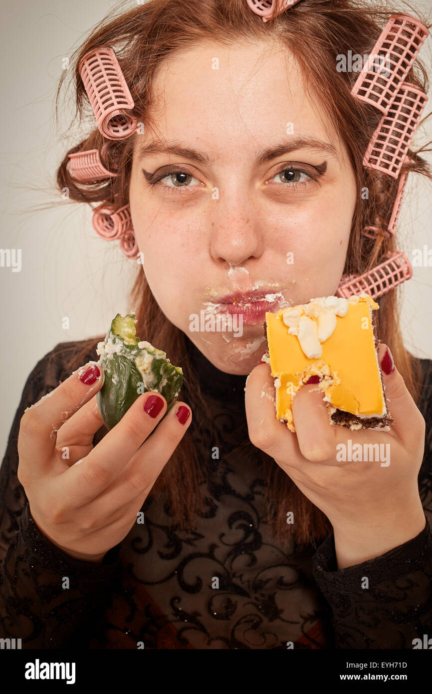 Gluttonous hi-res stock photography and images - Alamy