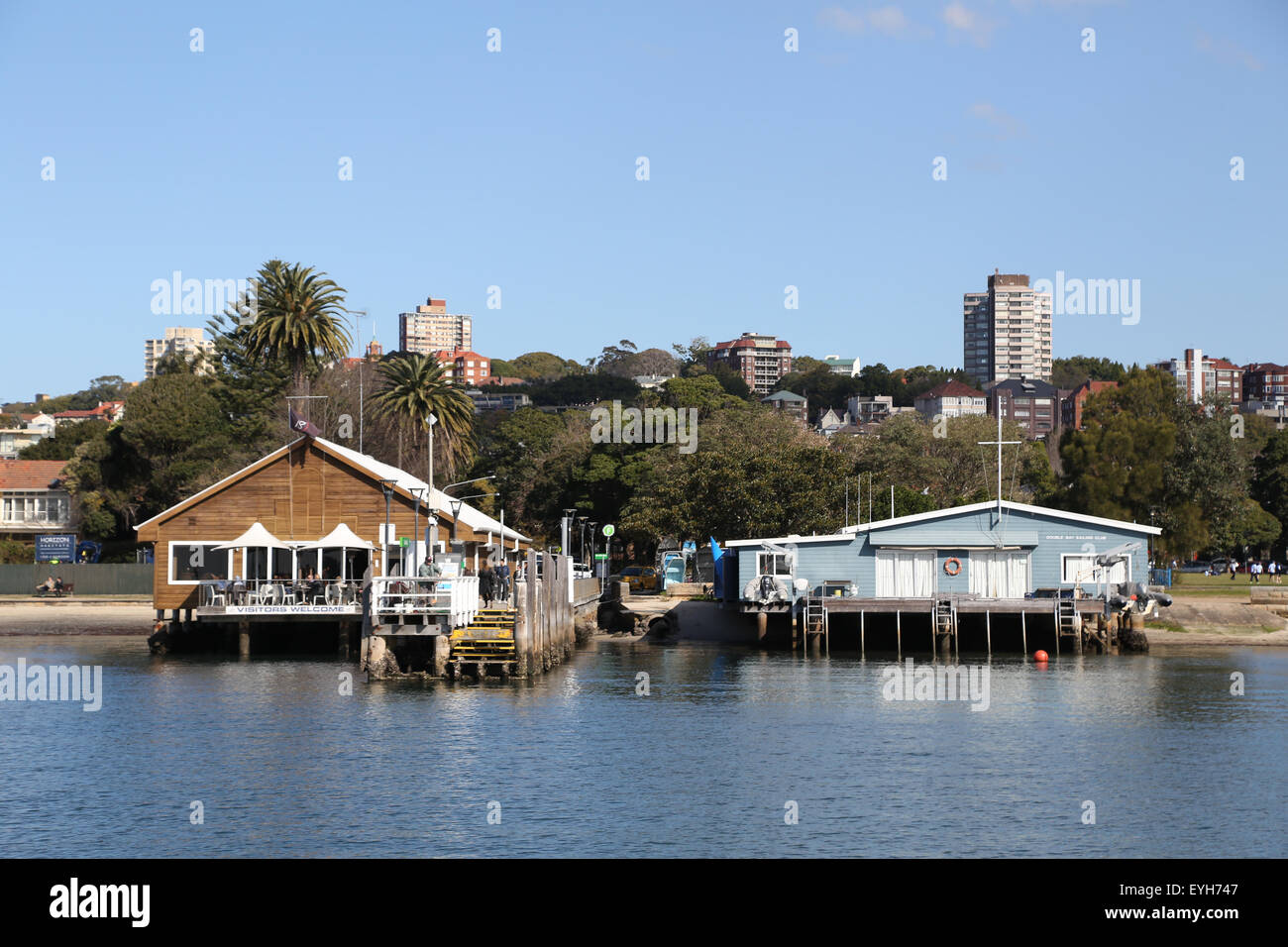 Double Bay ferry wharf in Sydney, Australia Stock Photo - Alamy