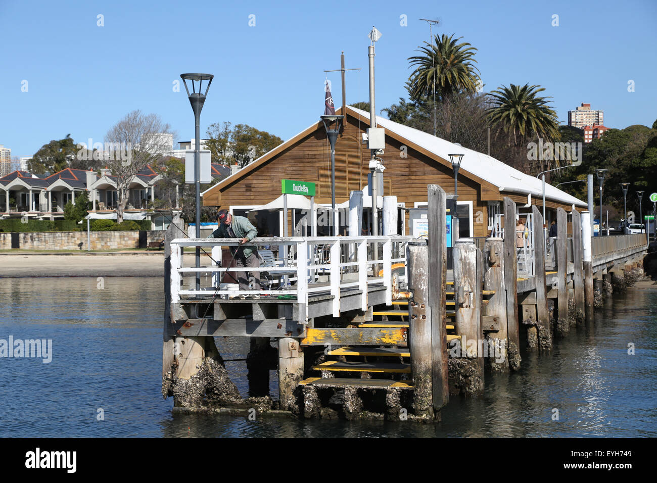 Double Bay ferry wharf in Sydney, Australia Stock Photo - Alamy