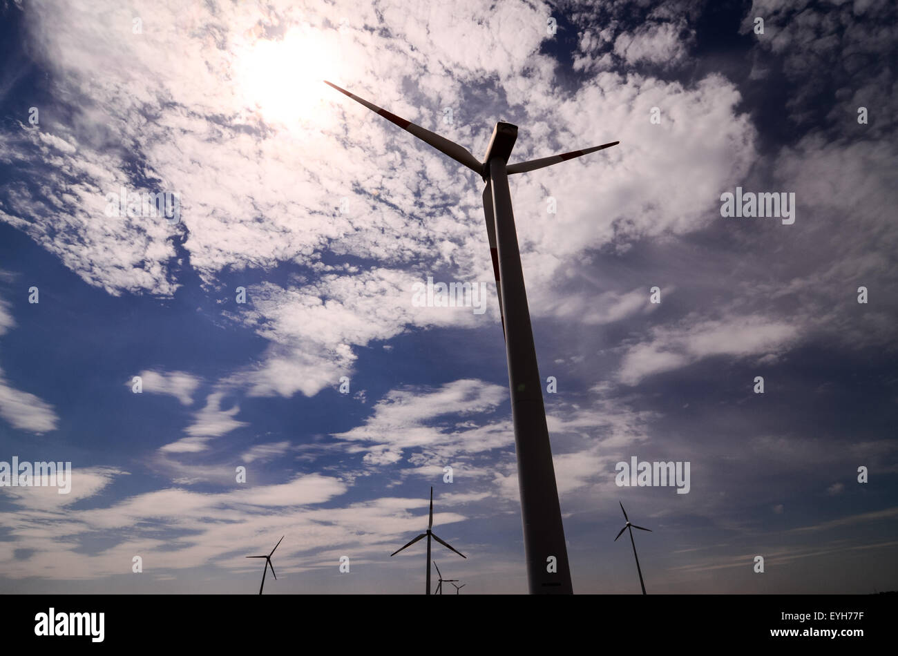 Windmill Wind Turbine Stock Photo - Alamy