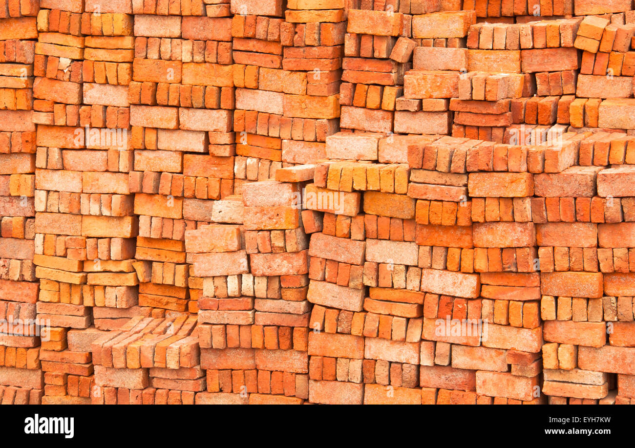 Brick wall background lots hi-res stock photography and images - Alamy