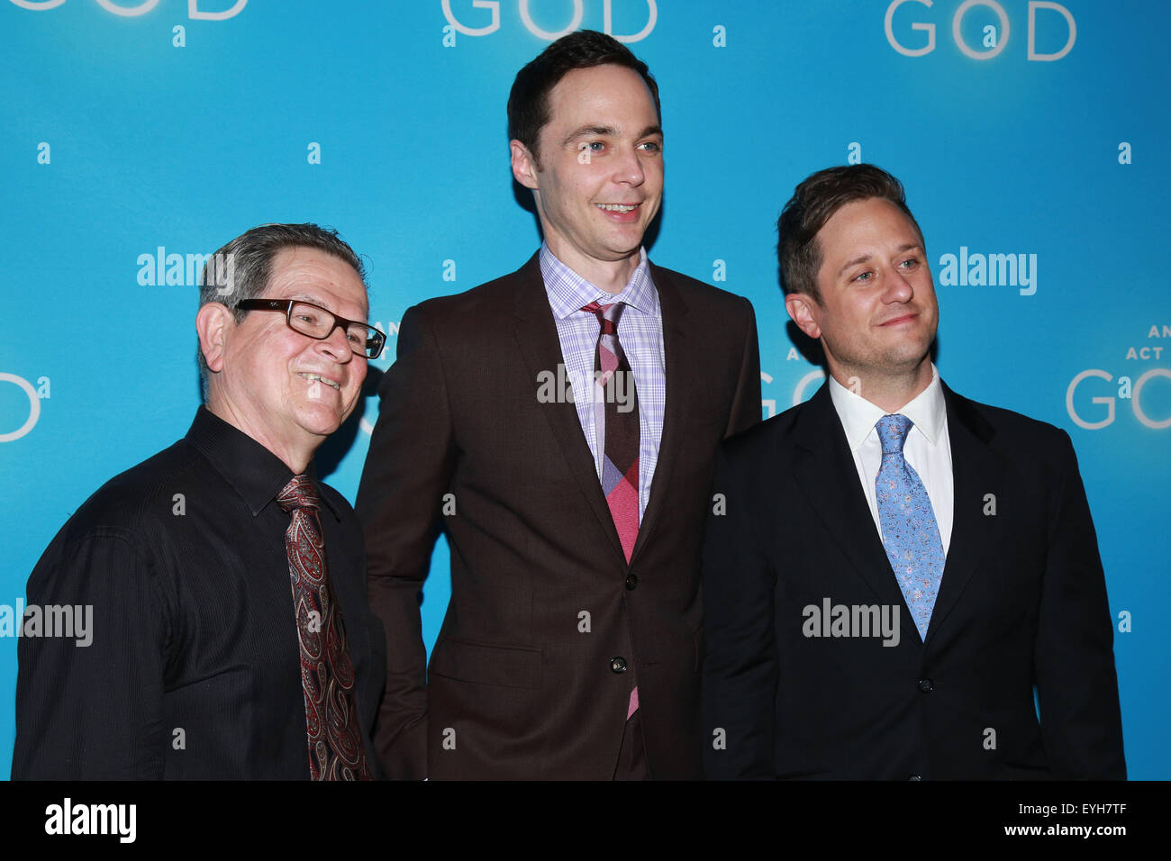 Opening night party for Broadway play An Act of God at Studio 54 ...