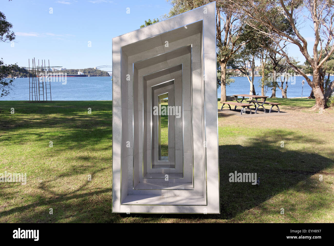 Sydney, Australia. 30th July, 2015. Sculpture by Clayton Thompson ...