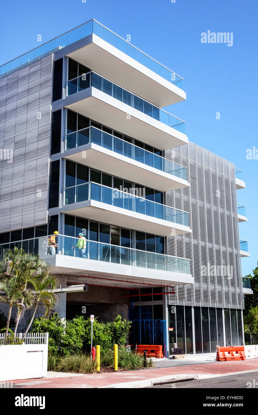 Miami Beach Florida,office building,newly constructed,contemporary ...