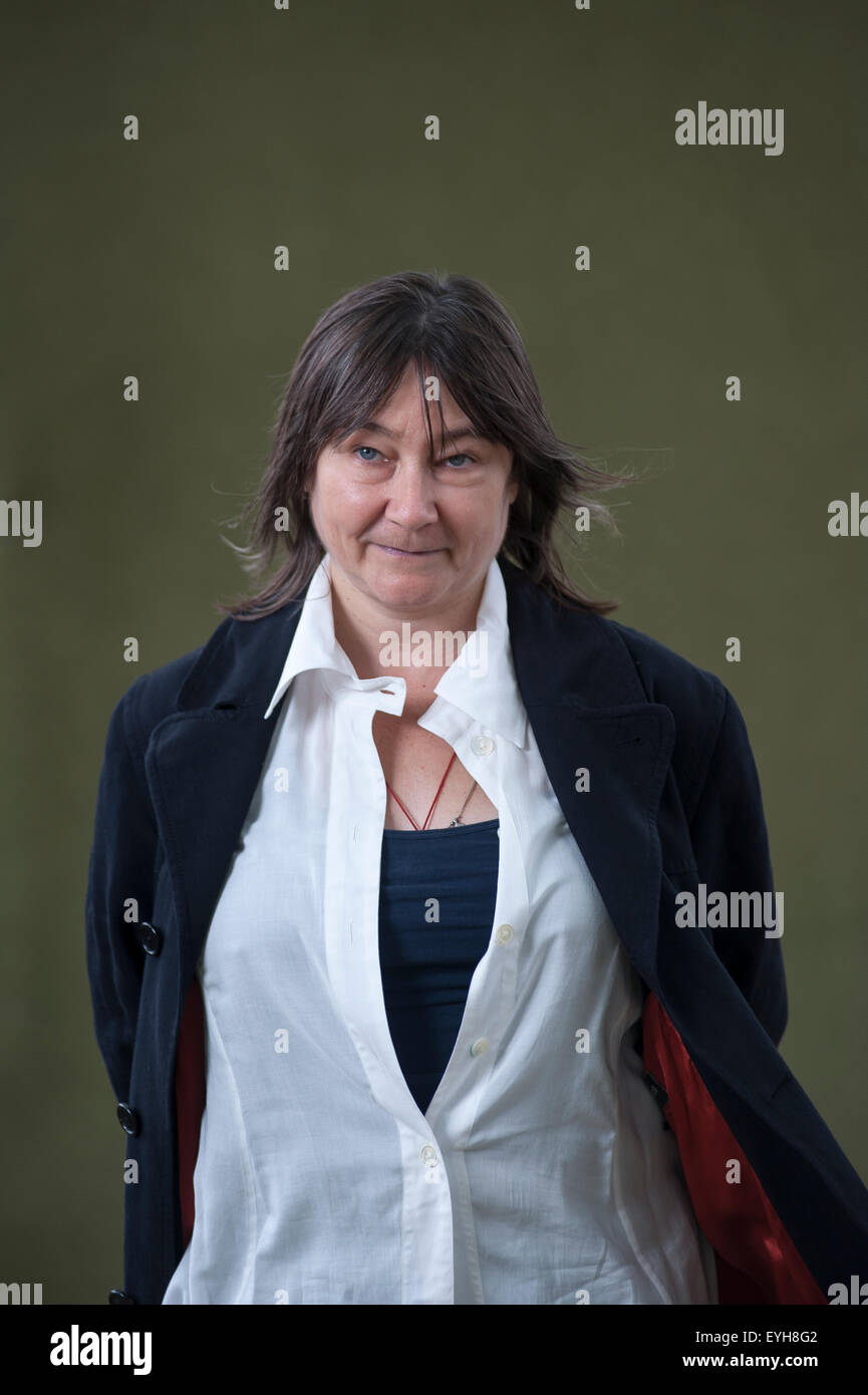 Scottish writer, Ali Smith, appearing at the Edinburgh International ...