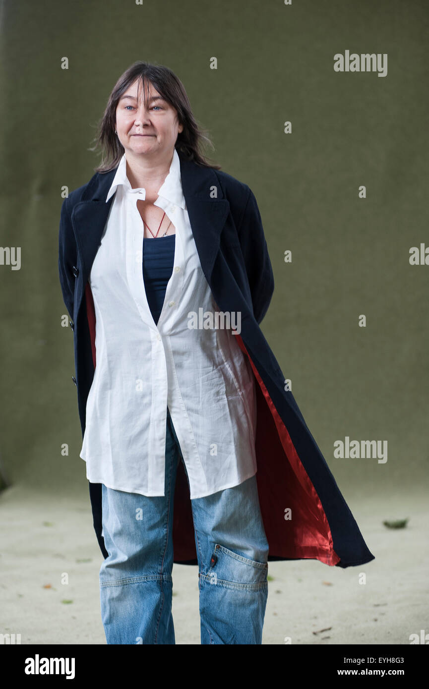 Scottish writer, Ali Smith, appearing at the Edinburgh International ...