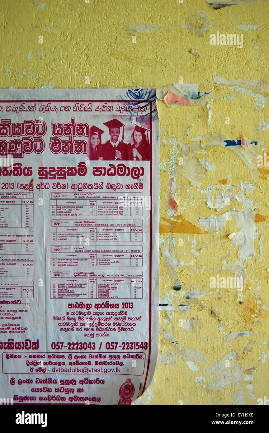 Sinhalese Stock Photos & Sinhalese Stock Images - Alamy