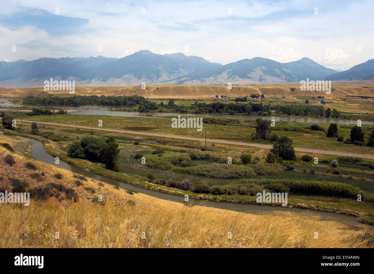 Gallatin valley hi-res stock photography and images - Alamy