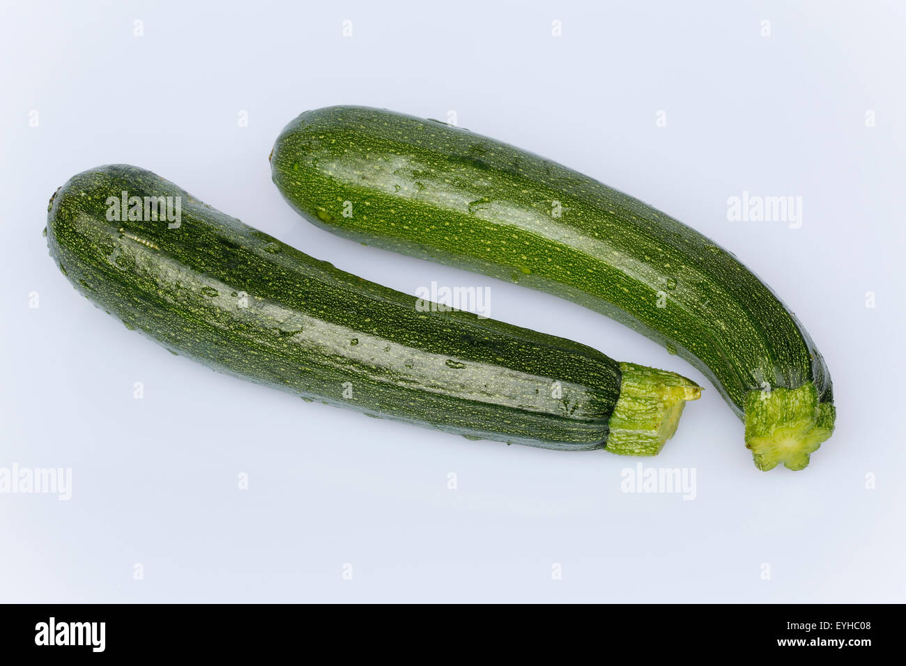 Two fresh zucchini close hi-res stock photography and images - Alamy