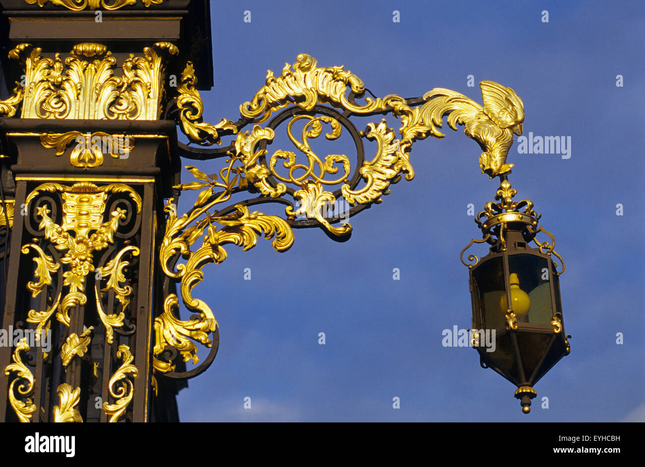 Rococo style gate hi-res stock photography and images - Alamy