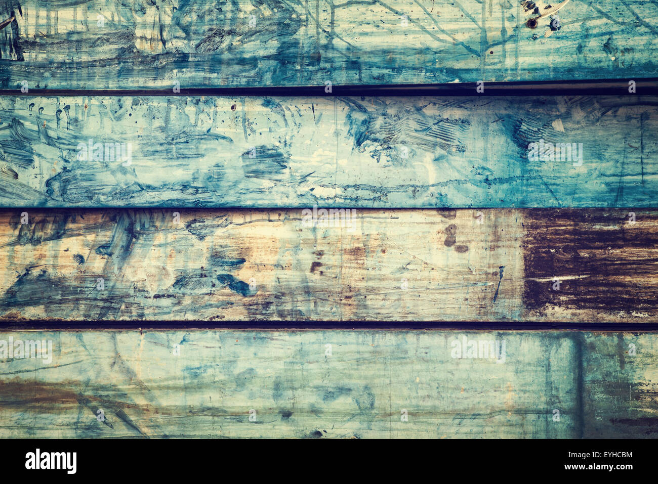 Vintage color old wood planks hi-res stock photography and images - Alamy