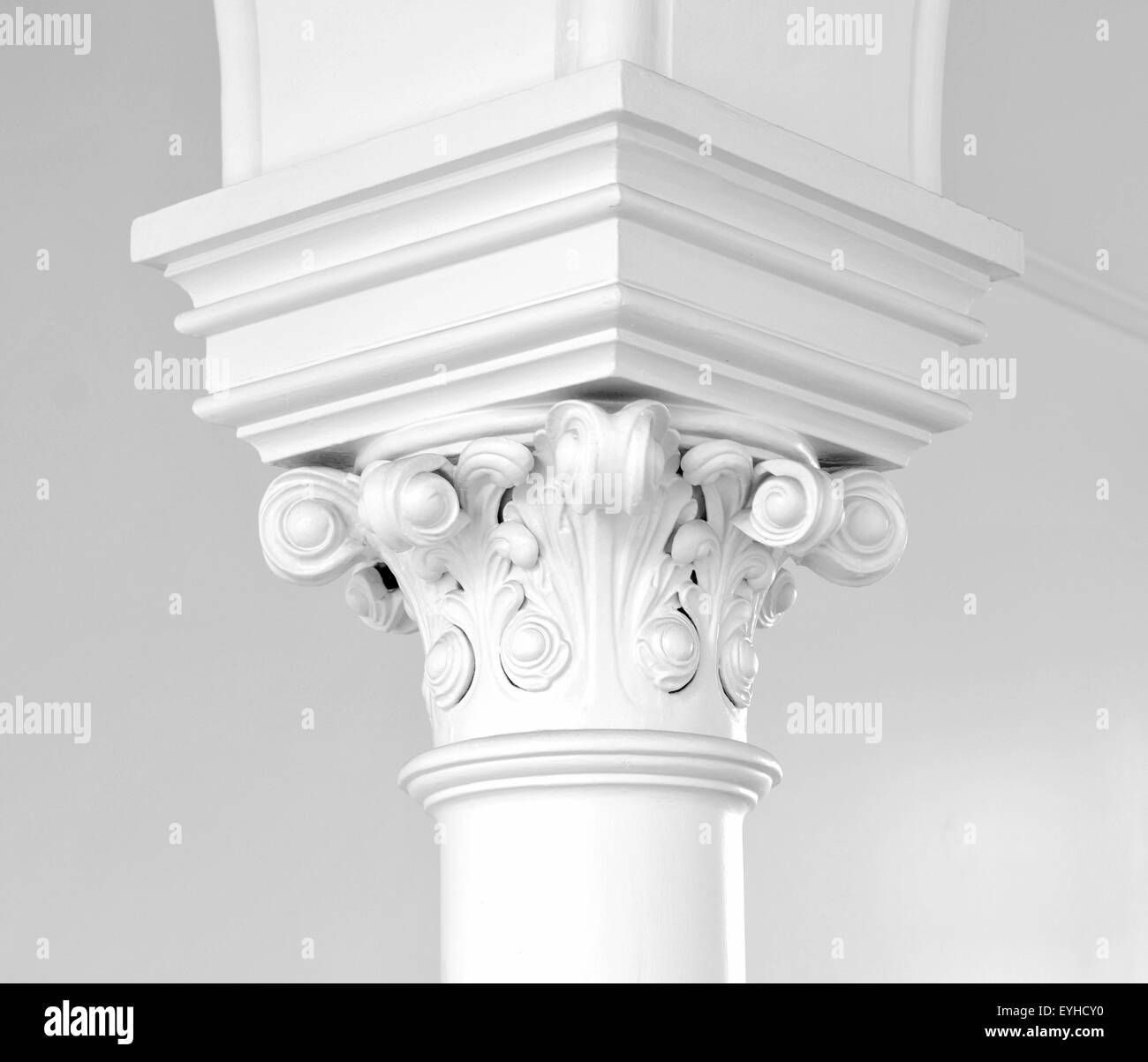 Roman column in museum Black and White Stock Photos & Images - Alamy