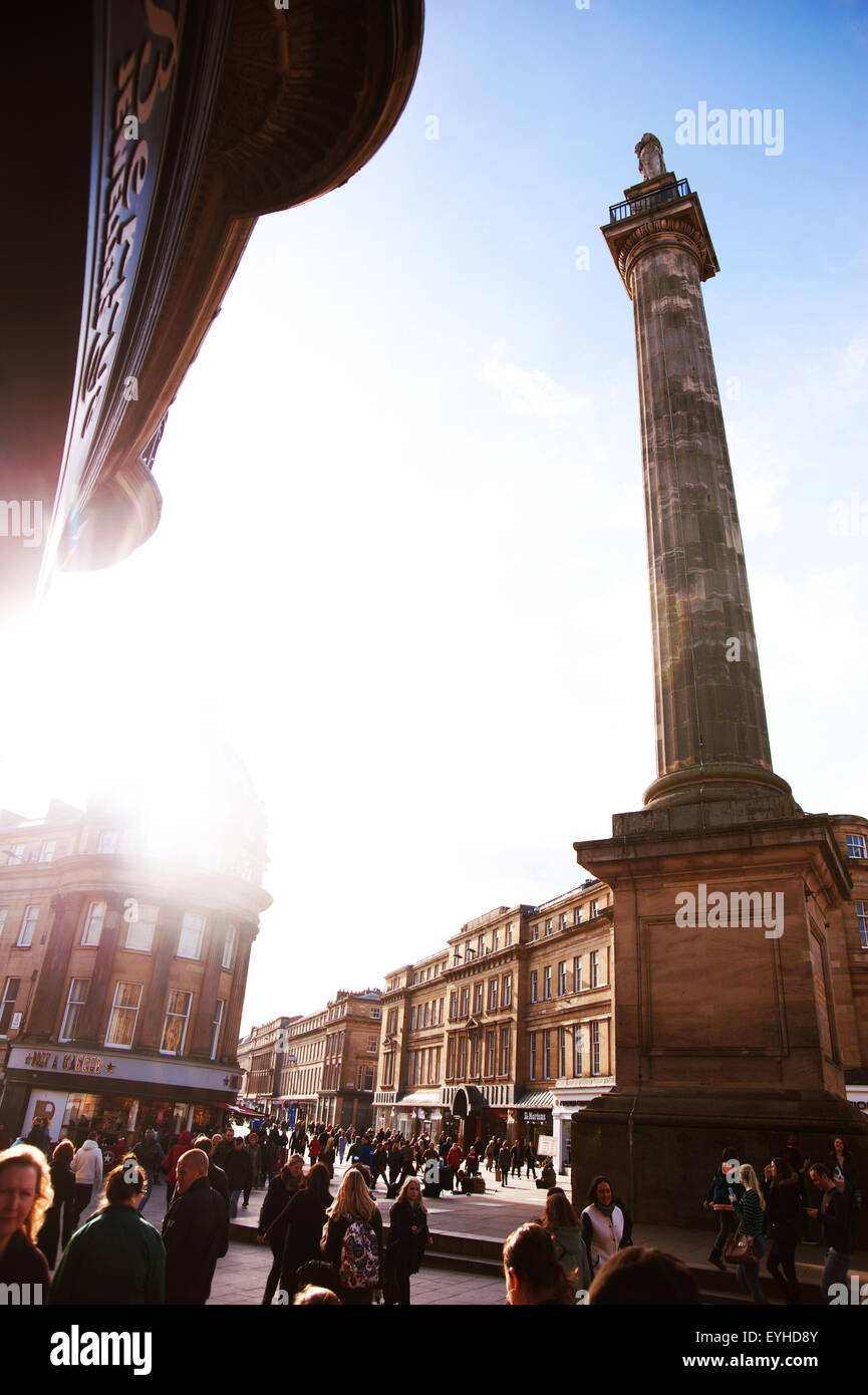 Grey's monument, Grainger Town, Newcastle-upon-Tyne, Tyne and Wear ...