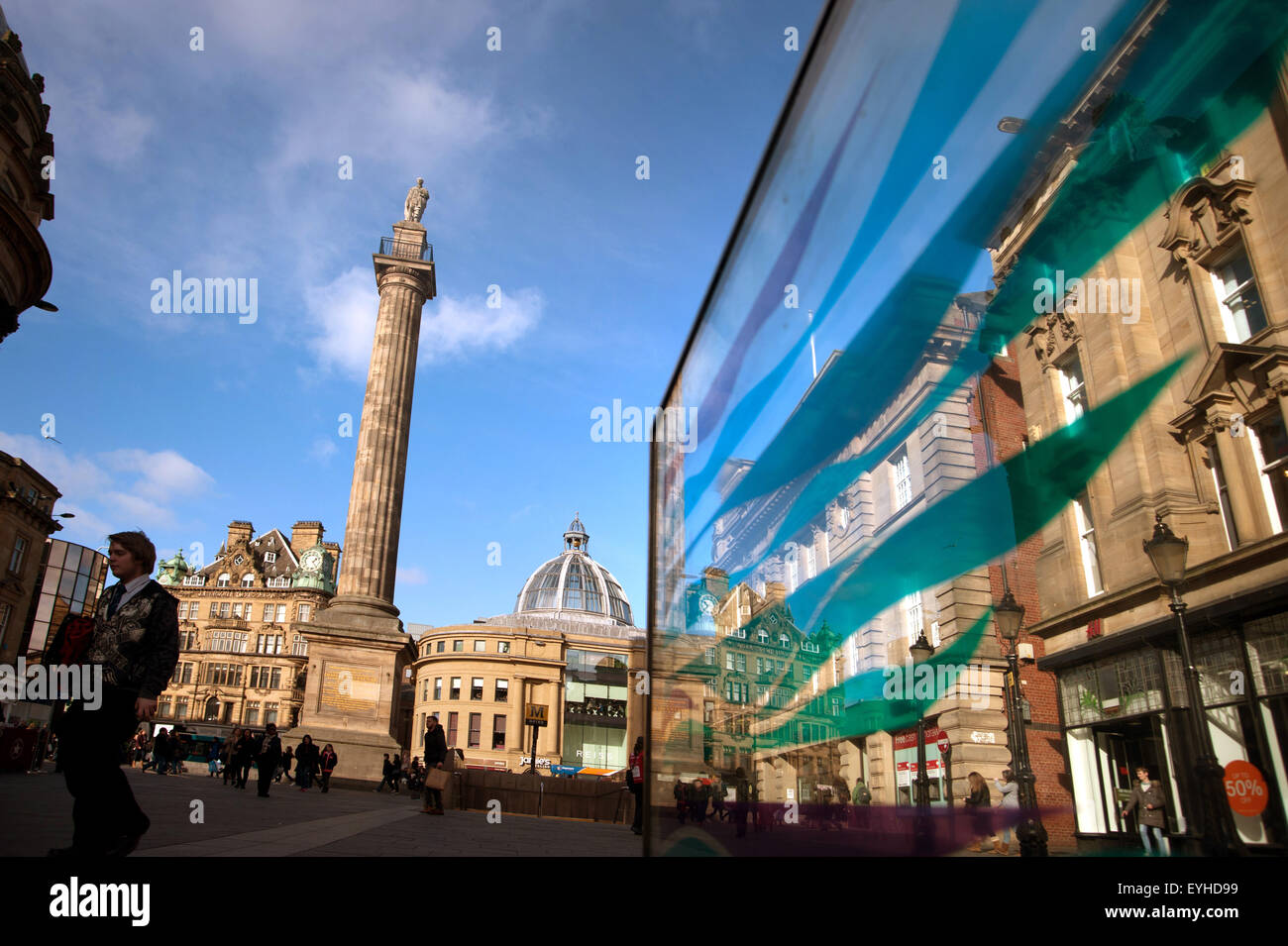 Grey's monument, Grainger Town, Newcastle-upon-Tyne, Tyne and Wear ...