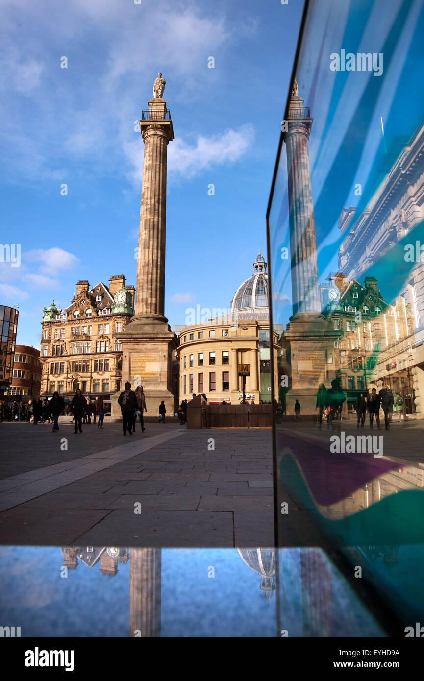 Grey's monument, Grainger Town, Newcastle-upon-Tyne, Tyne and Wear ...