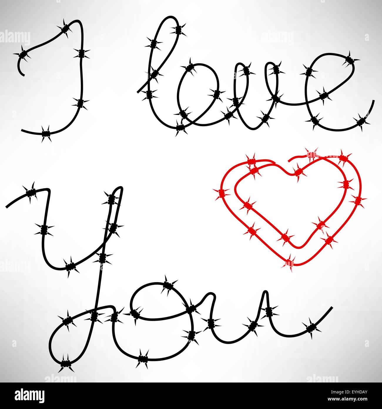 Text war heart love Stock Vector Images - Alamy