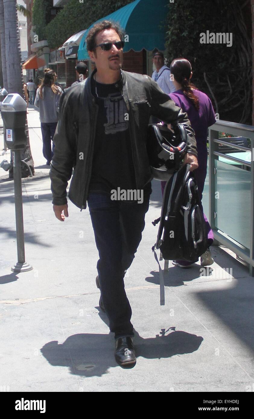Kim Coates out and about in Beverly Hills Featuring: Kim Coates Where ...
